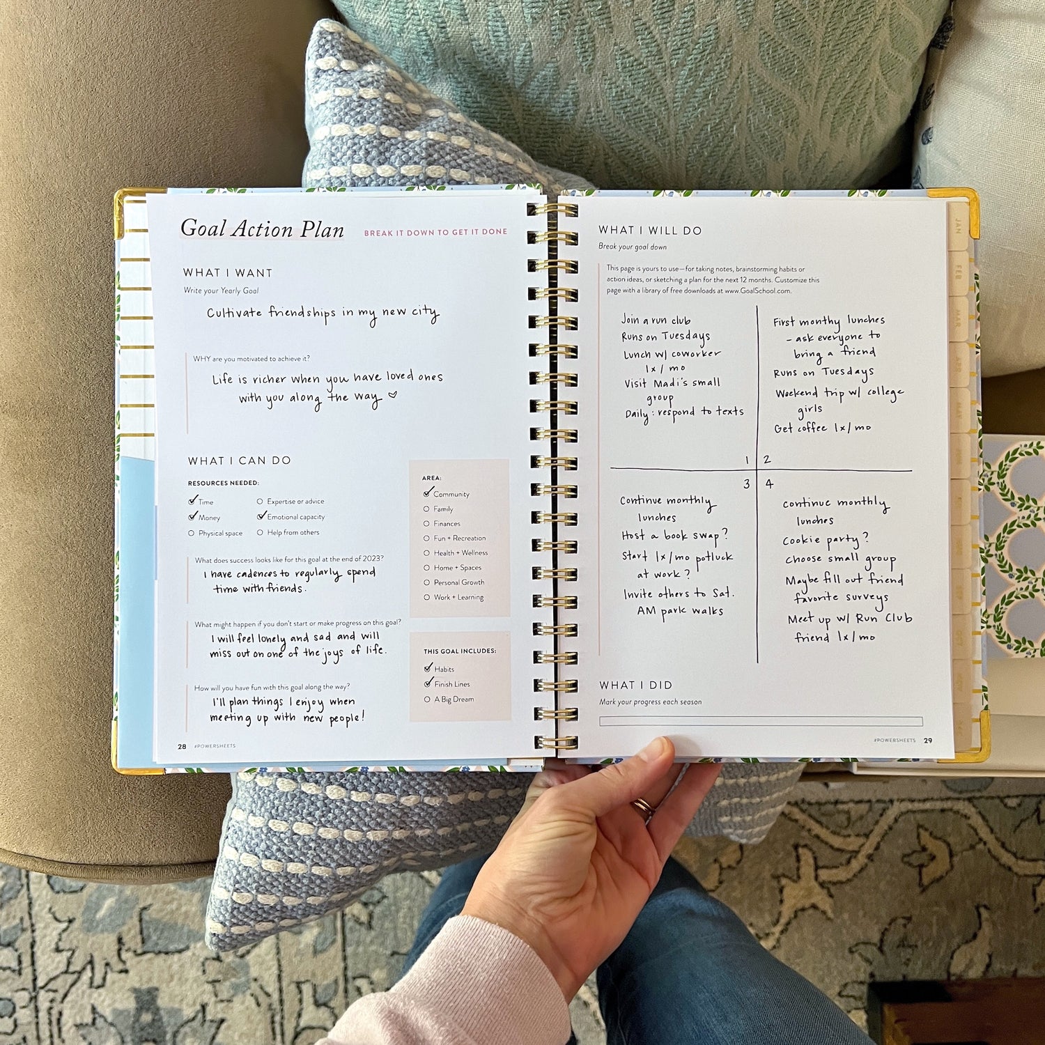All About the 2023 PowerSheets Goal Action Plan Pages | Cultivate What ...