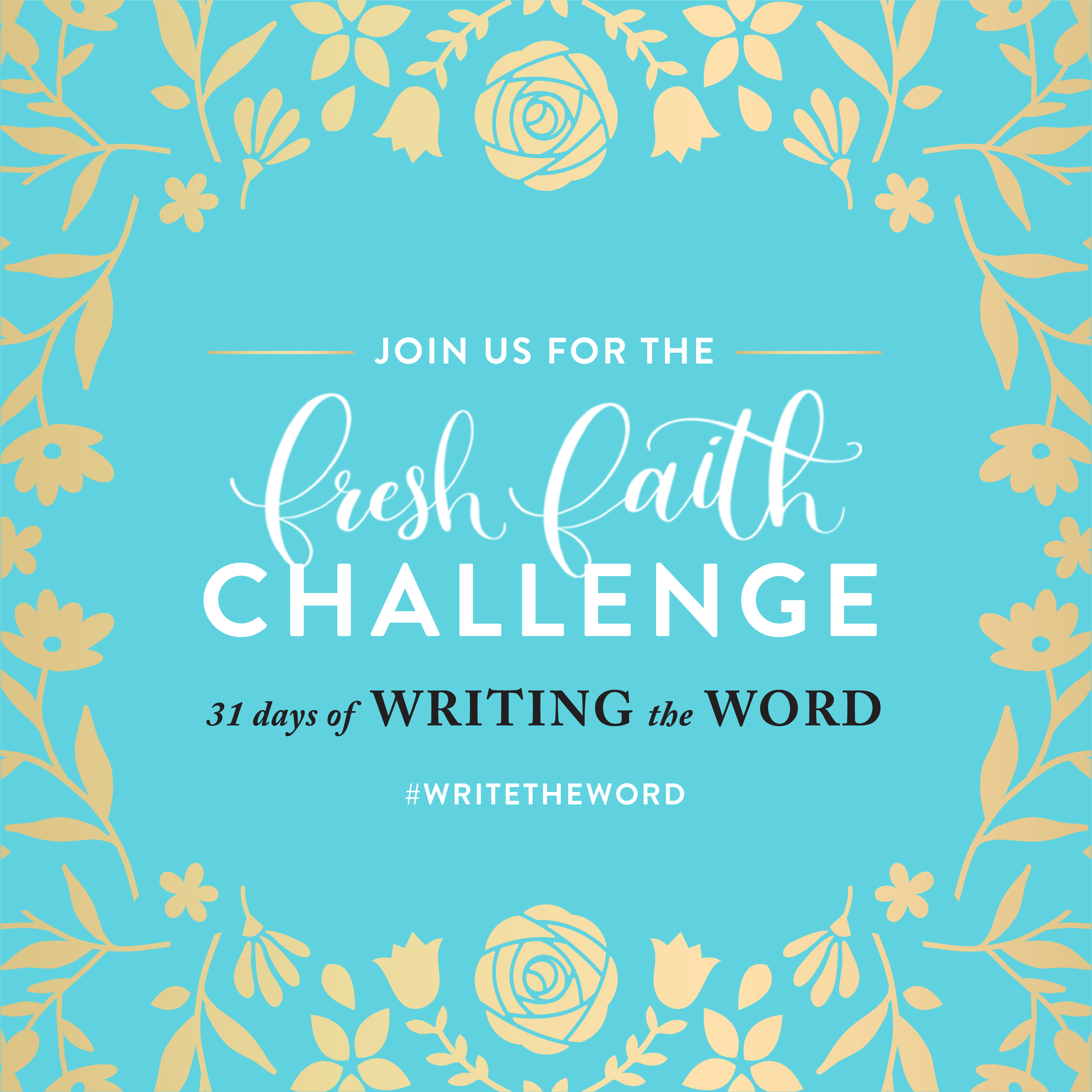 Join Us for the August Fresh Faith Challenge! – Cultivate