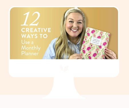 12 Creative Ways to Use a Monthly Planner | Cultivate What Matters