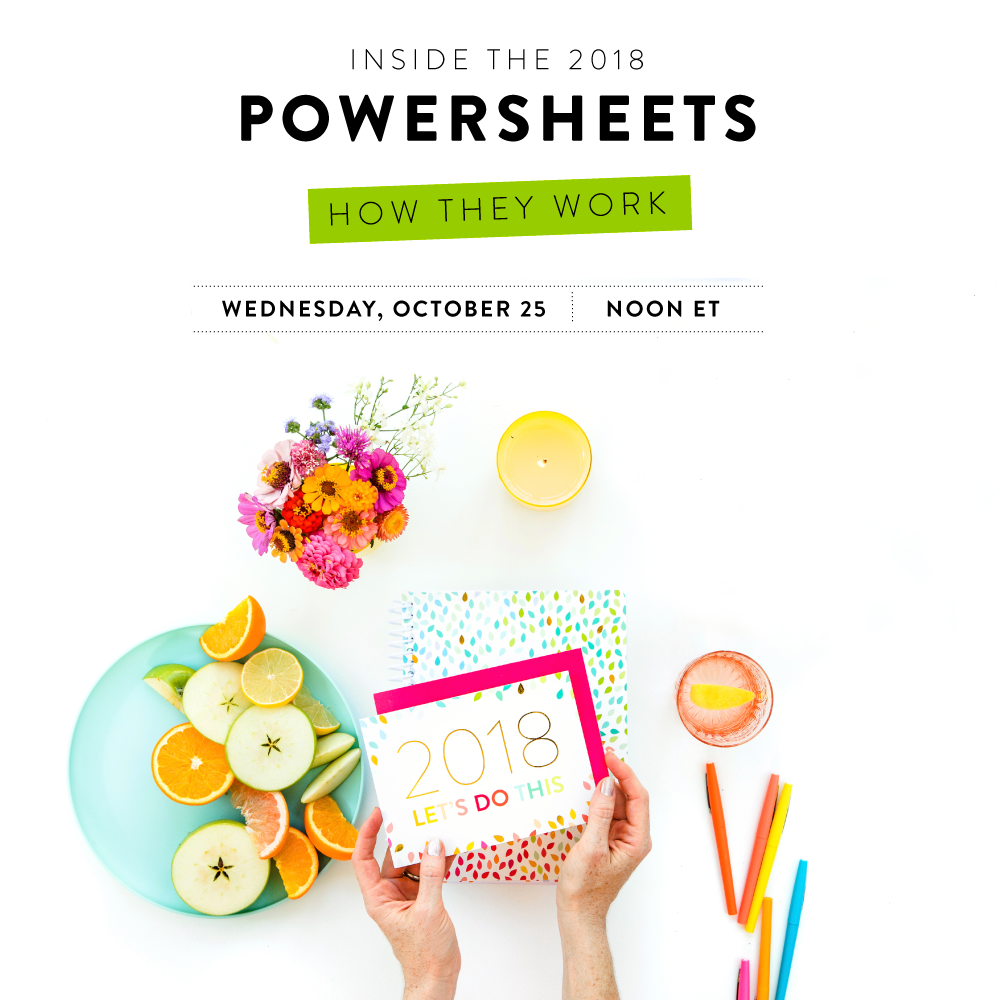 Inside 2018 PowerSheets: How They Work! – Cultivate