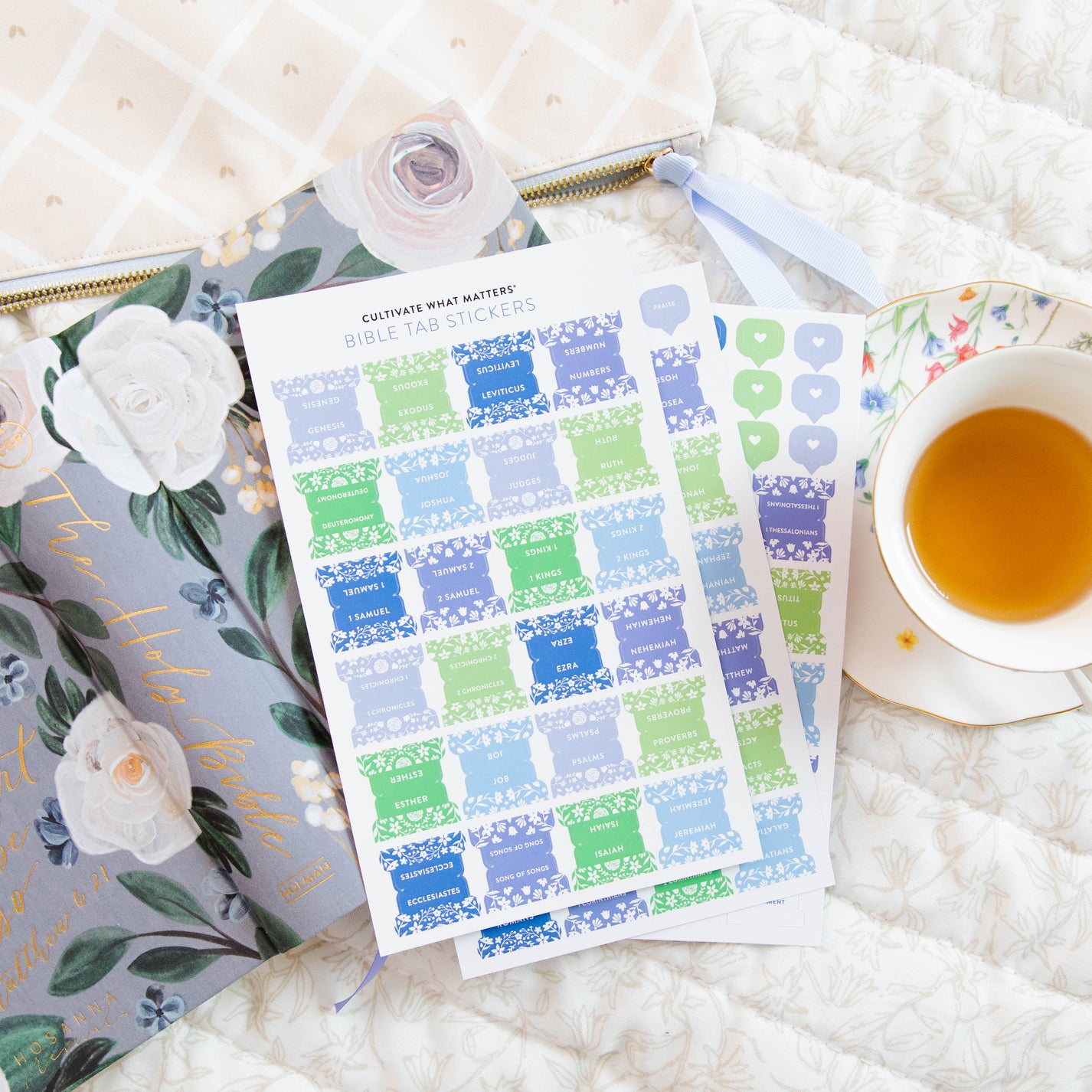 Bible Tabs | Floral – Cultivate