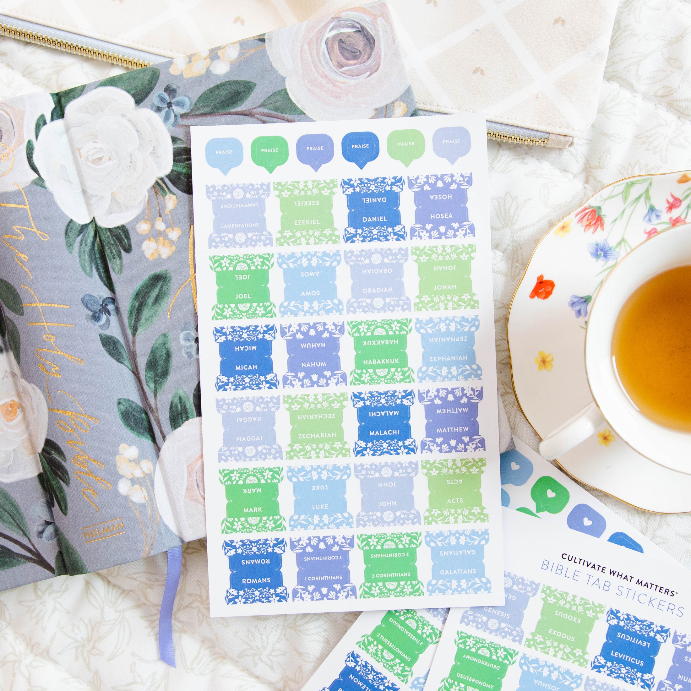 Bible Tabs | Floral – Cultivate