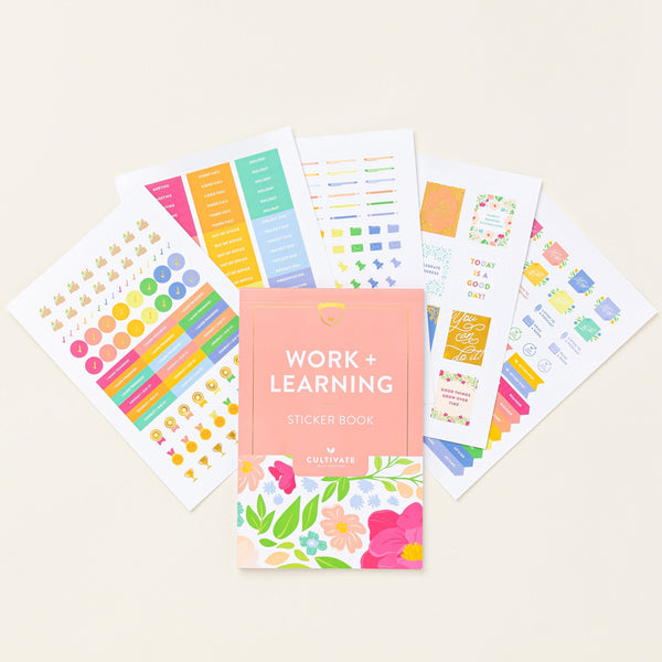 Work & Learning Sticker Book – Cultivate