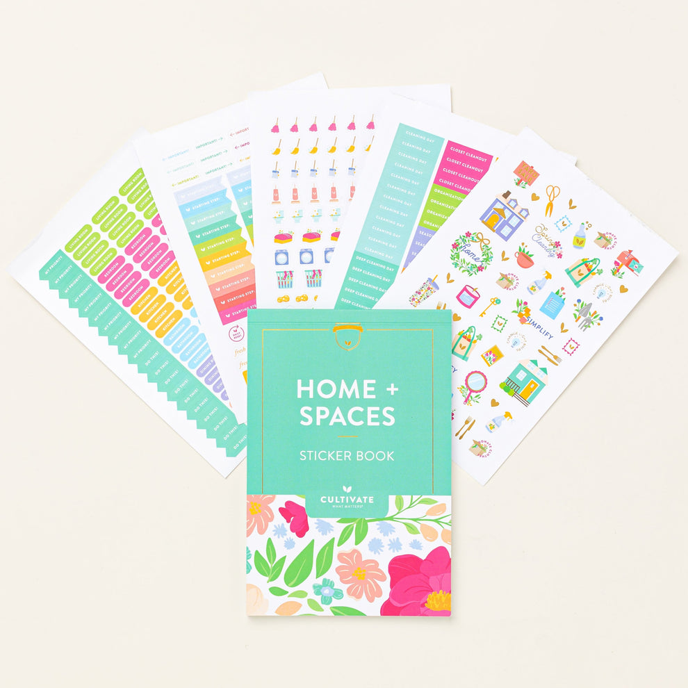 Home & Spaces Sticker Book – Cultivate