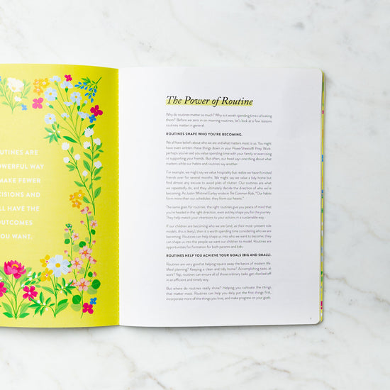 Family Morning Routine Workbook – Cultivate