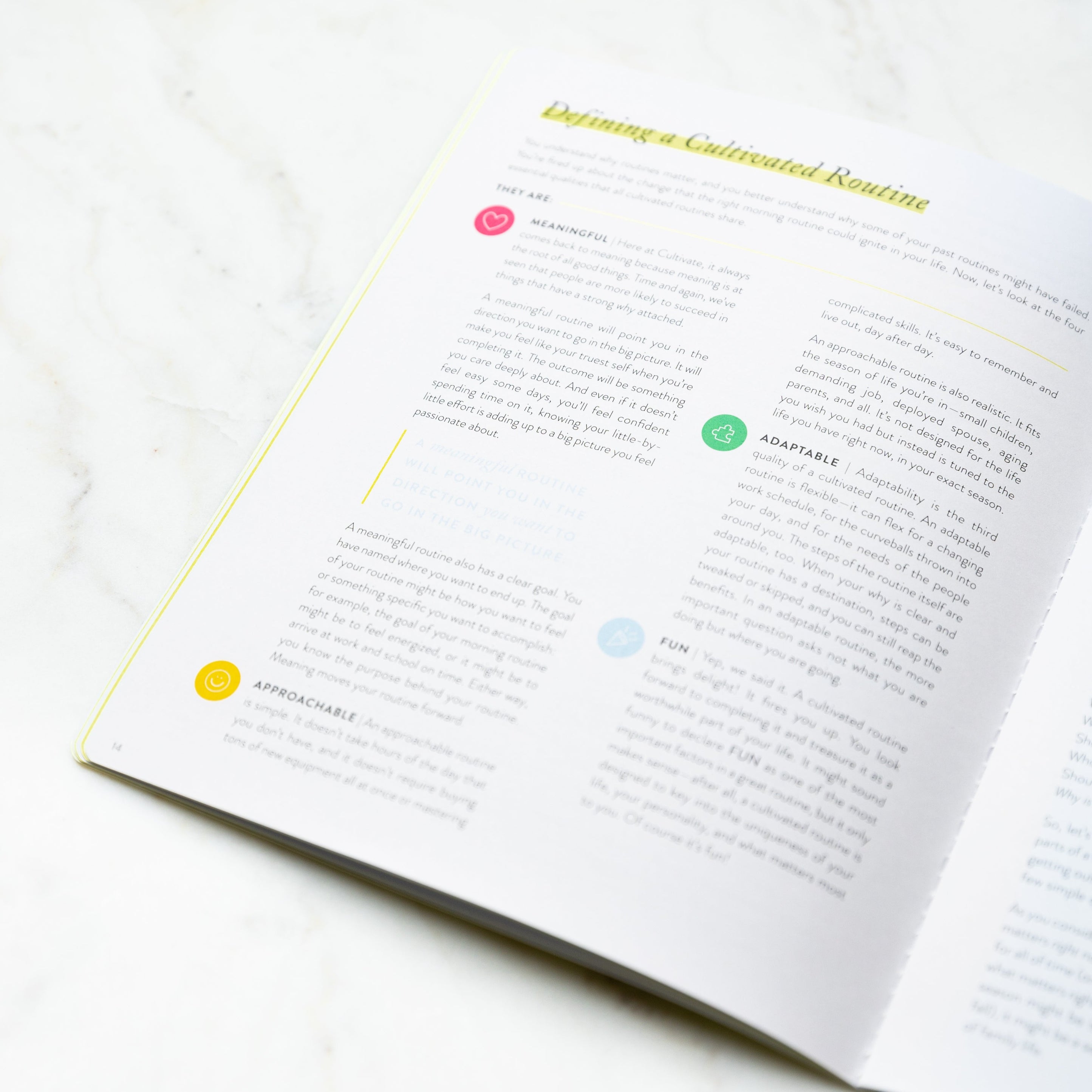 Family Morning Routine Workbook – Cultivate