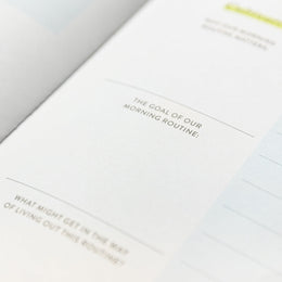 Family Morning Routine Workbook – Cultivate