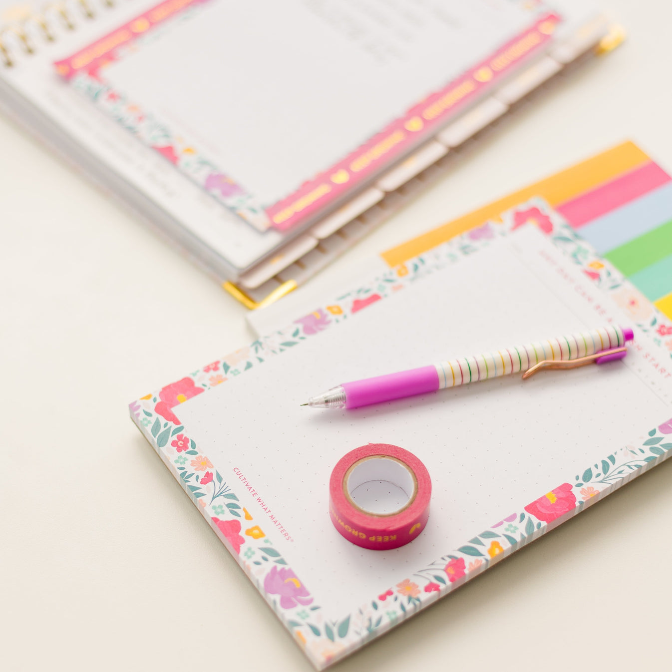 Dot Grid Notepad | Blooms – Cultivate
