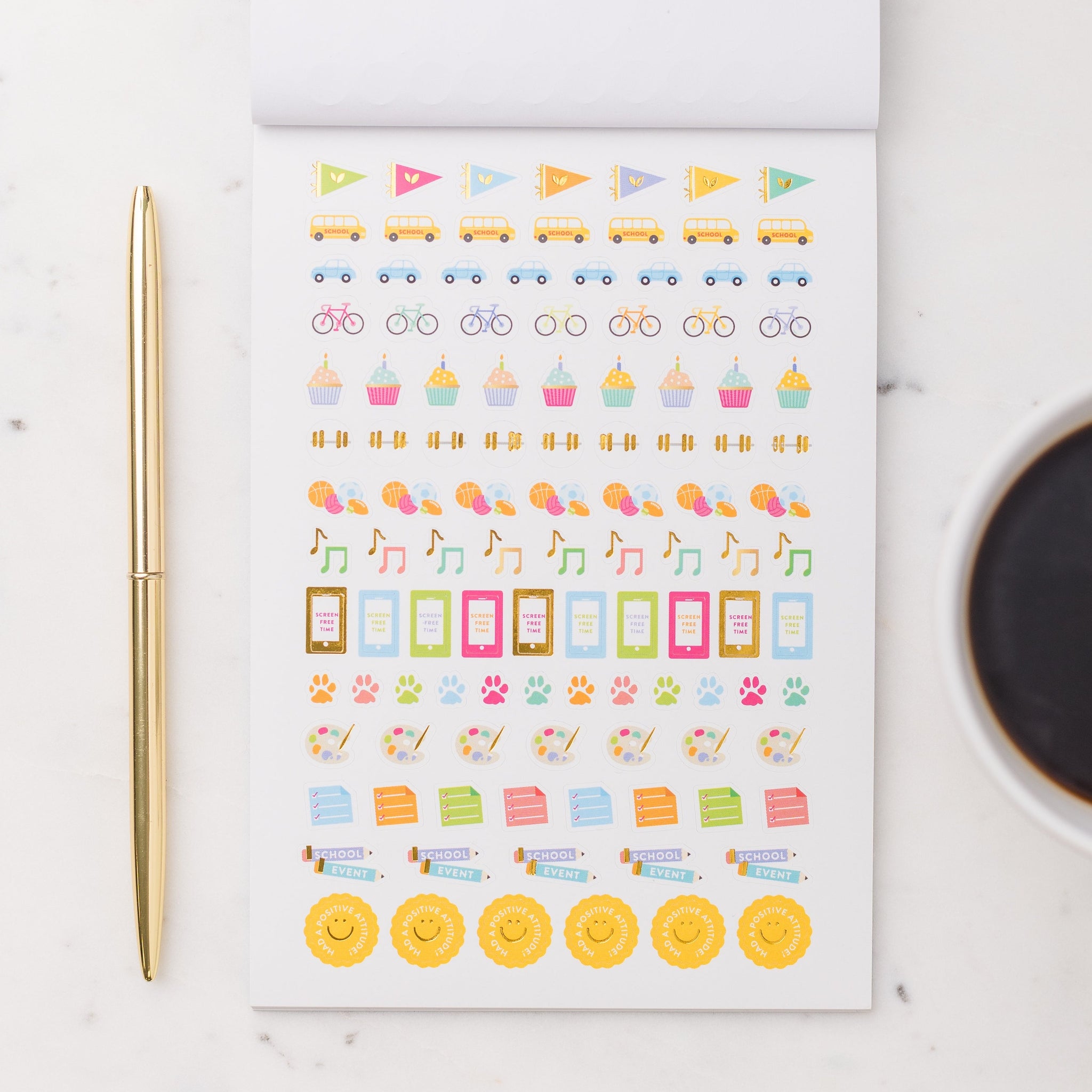 Family Morning Routine Sticker Book – Cultivate