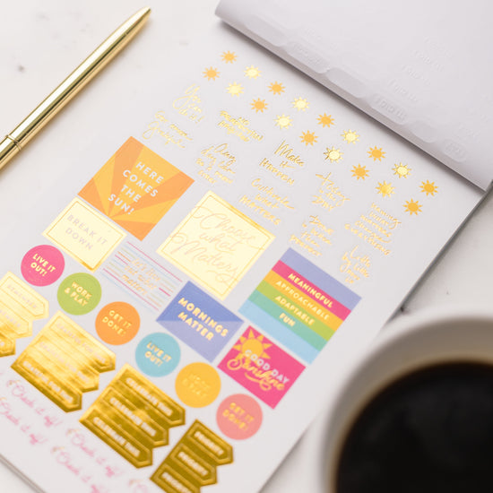 Family Morning Routine Sticker Book – Cultivate