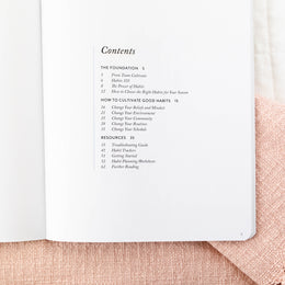 Habit Workbook – Cultivate