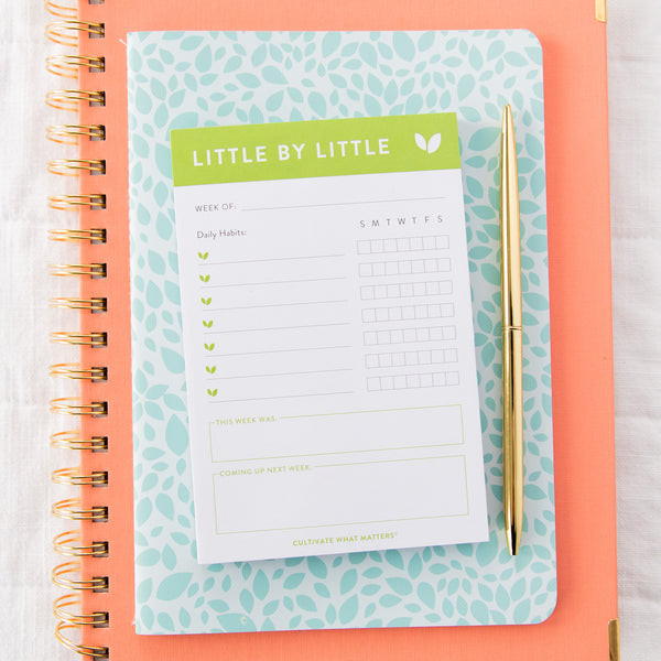 Mini Little by Little Notepad | Green – Cultivate