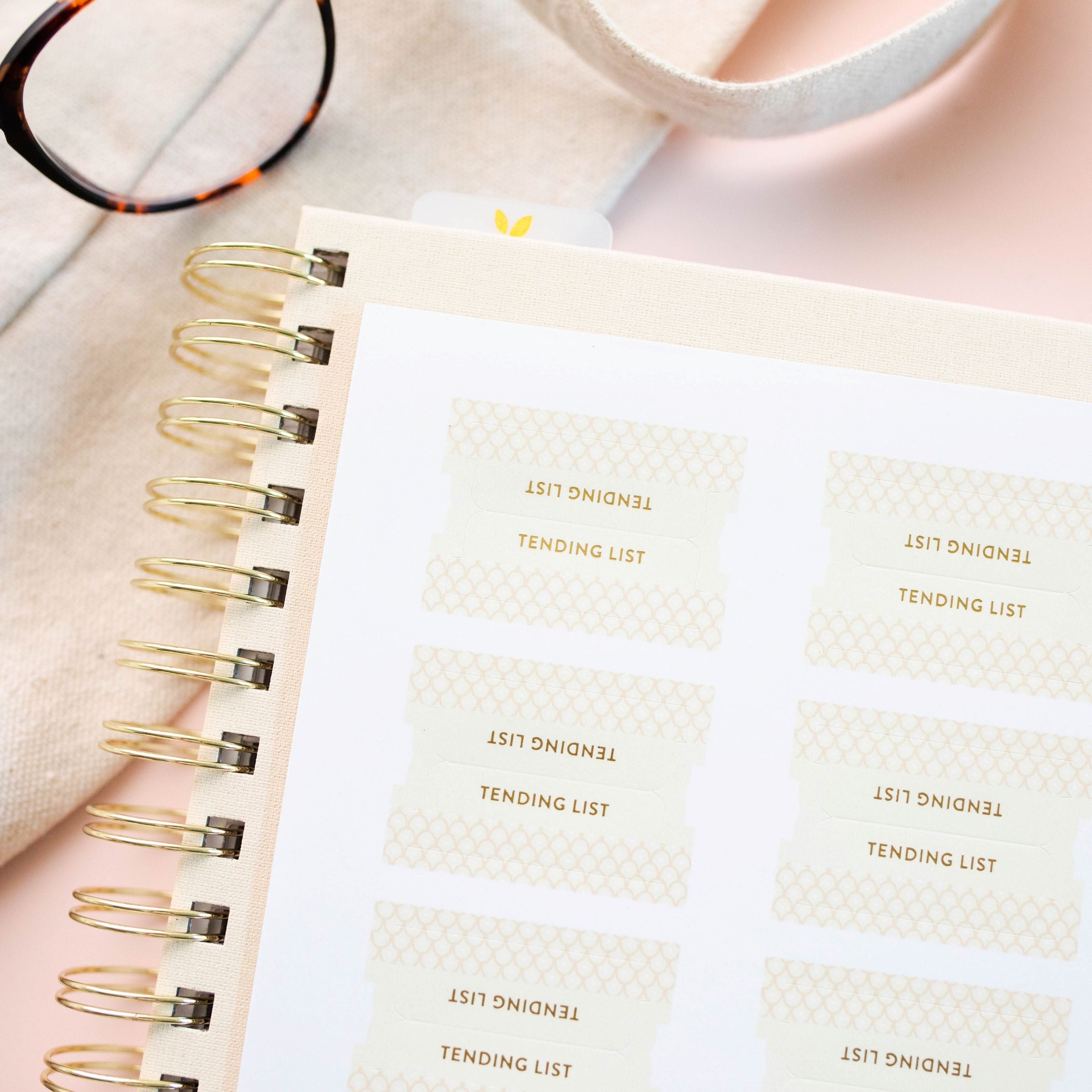 Neutral Planner Tabs Pack – Cultivate