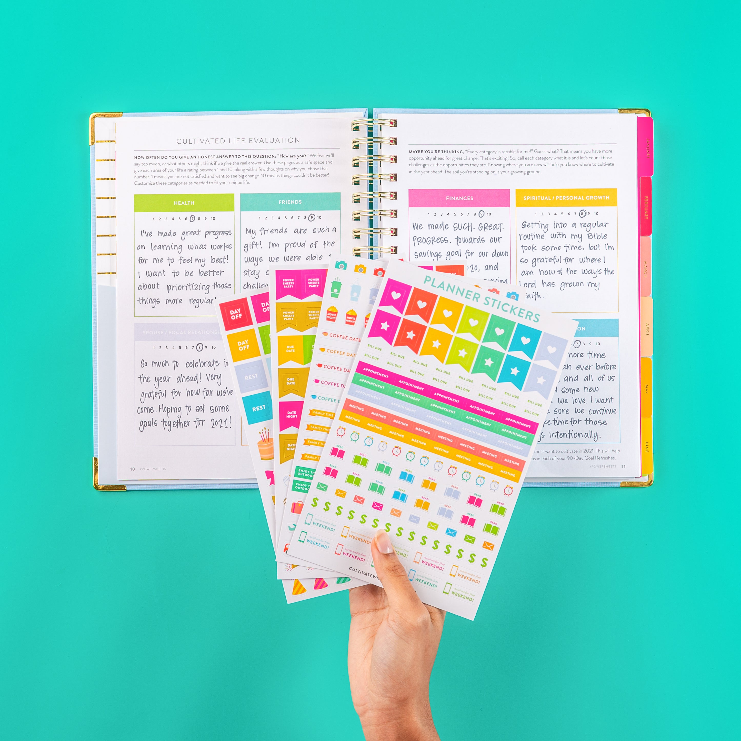 Planner Sticker Pack – Cultivate